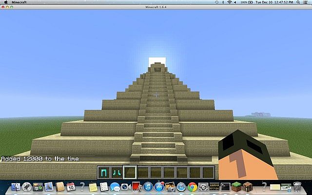 s_hanes15 Mayan Pyramid Minecraft Map