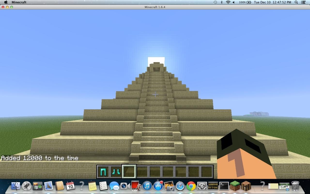 s_hanes15 Mayan Pyramid Minecraft Map