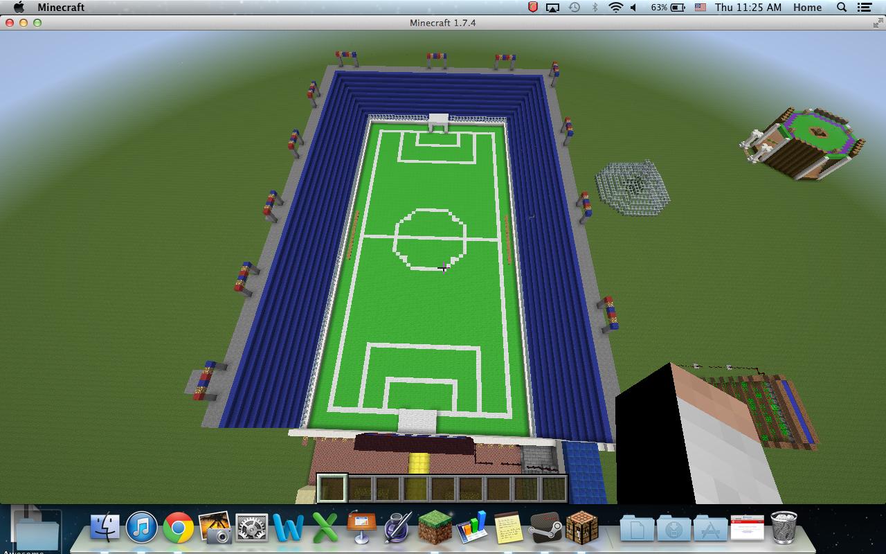 Soccer feild Minecraft Map