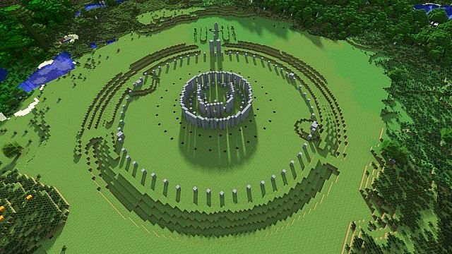 The Stone Titans: Stonehenge Minecraft Map