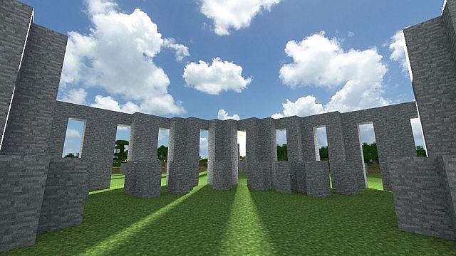 The Stone Titans: Stonehenge Minecraft Map