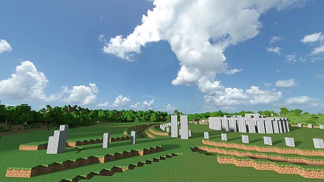 The Stone Titans: Stonehenge Minecraft Map
