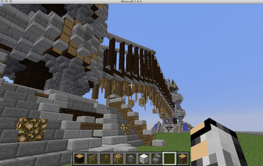 Epic Medieval Bridge! Minecraft Map