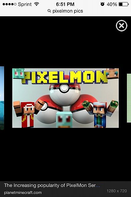 Pixelmon server Minecraft Server