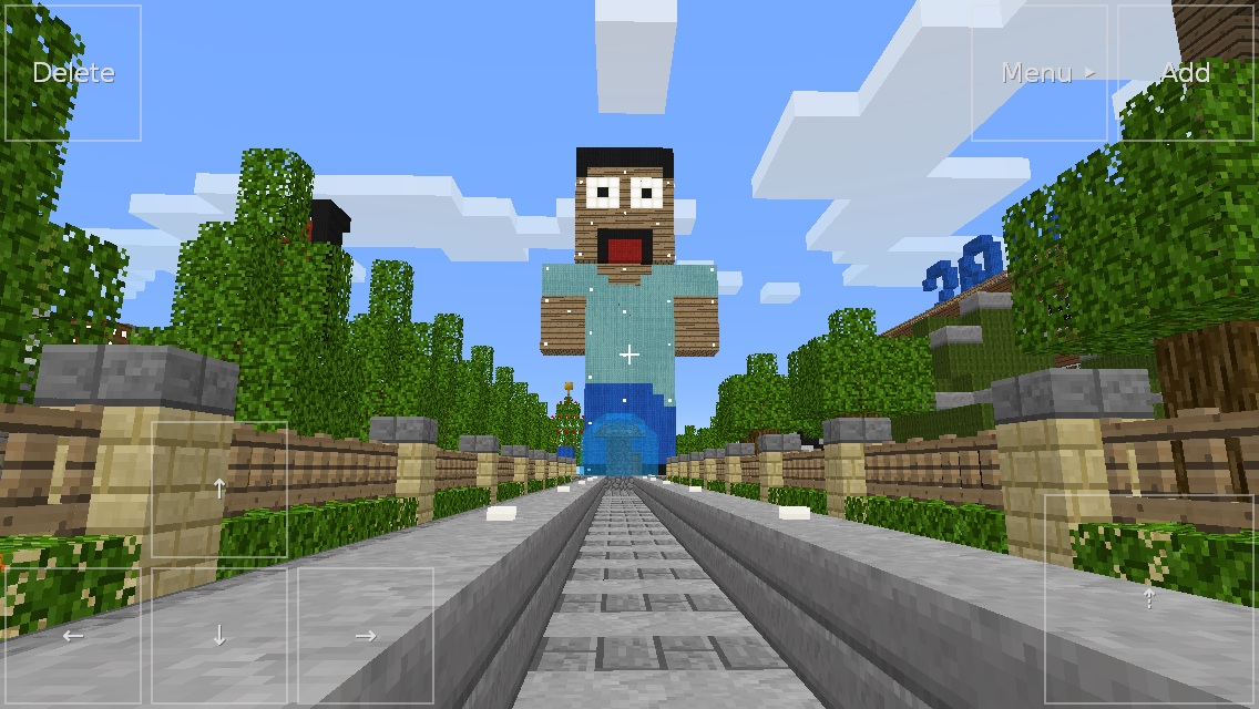 Statue of Steve Minecraft Map