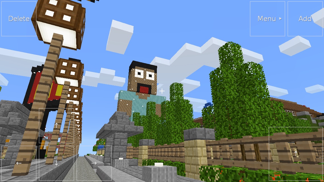 Statue of Steve Minecraft Map
