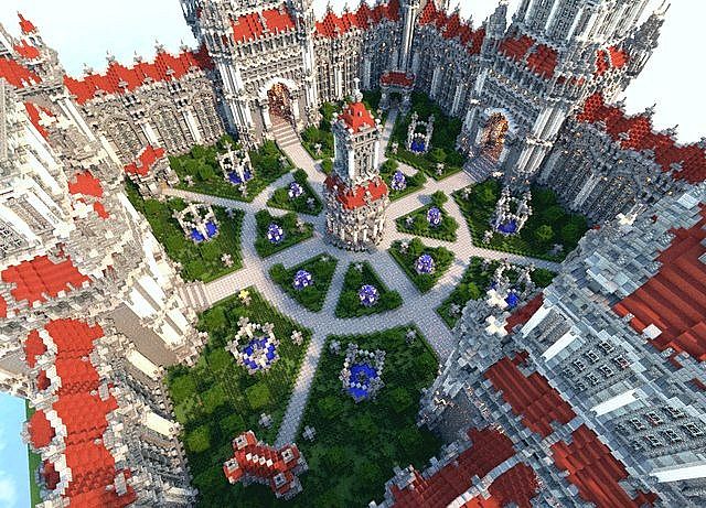 Small Random Hub [Commission For CrypticServers] Minecraft Map