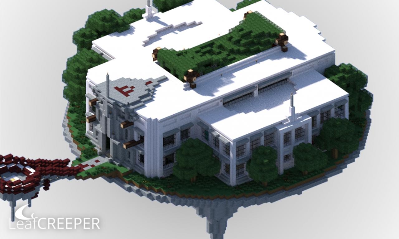 LeafCREEPER Civilizations Spawn Minecraft Map
