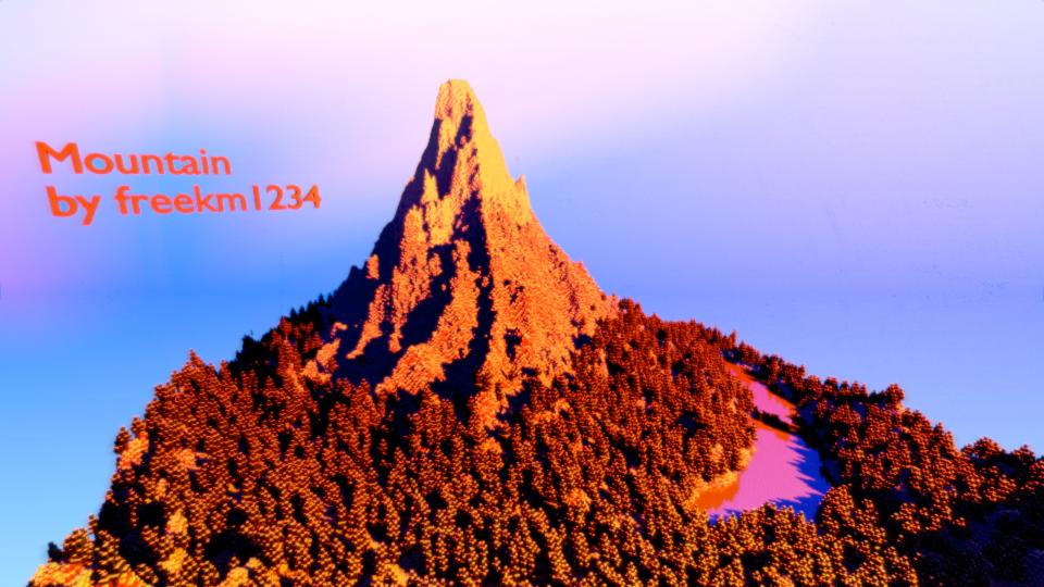 mountain Minecraft Map