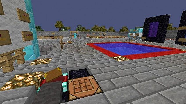 Fully setup minecraft pvp server spawn! (Download) Minecraft Project