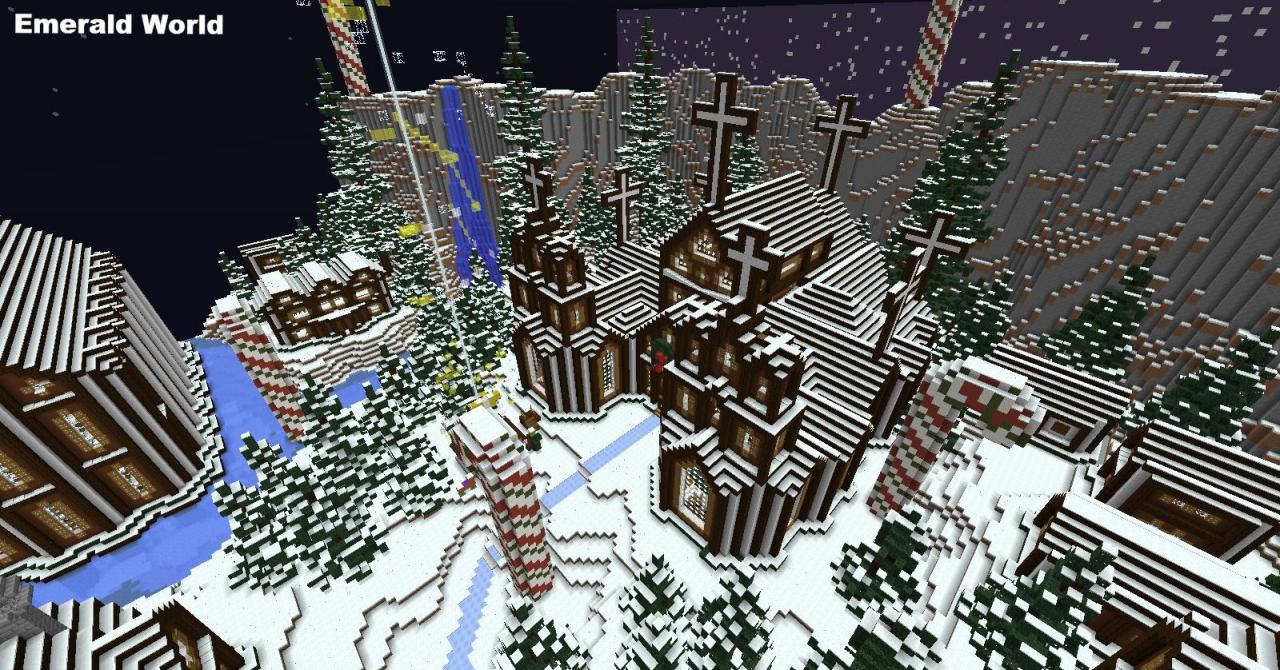 Gingerbread Village [Christmas/Holiday Map] Minecraft Map