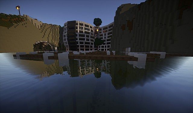 lakeside resort Minecraft Map