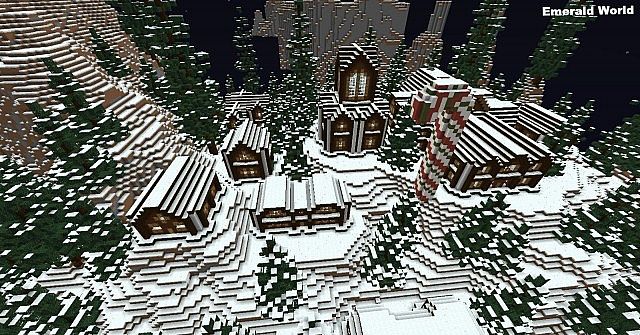 Gingerbread Village [Christmas/Holiday Map] Minecraft Map
