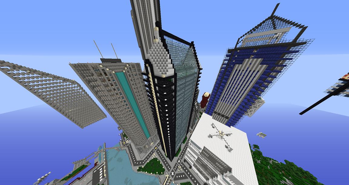 MammerJammer Modern Skyscraper Pack!!! Currently 10 Skyscrapers included Minecraft Map