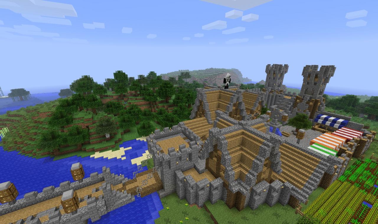 Armoured village Minecraft Map