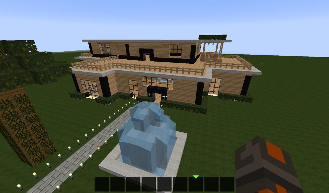 grouping of houses Minecraft Map