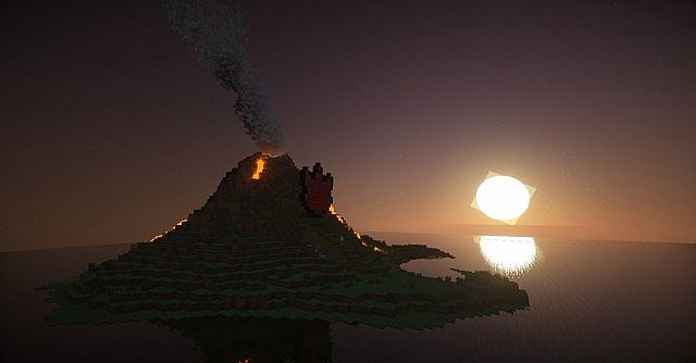 Cinnibar Island- Pixelmon Minecraft Map