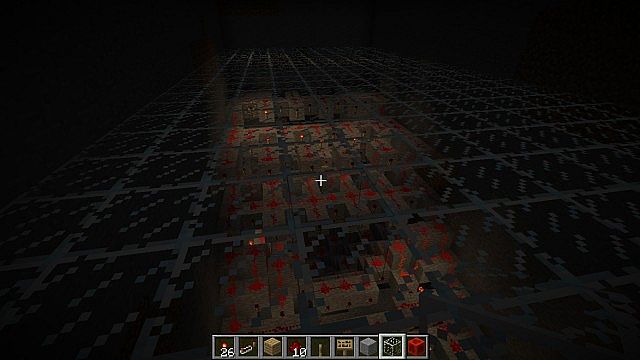Most Large And Pointless Redstone Pulser Ever Minecraft Map