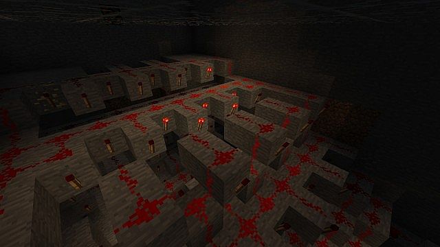 Most Large And Pointless Redstone Pulser Ever Minecraft Map