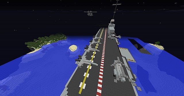 U.S.S. Wasp Minecraft Map