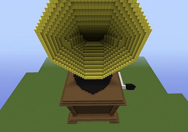 Phonograph Machine (Record Player) Minecraft Map