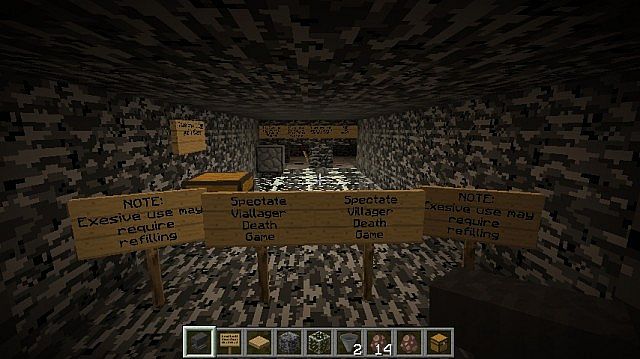 Villager Death Games Minecraft Map