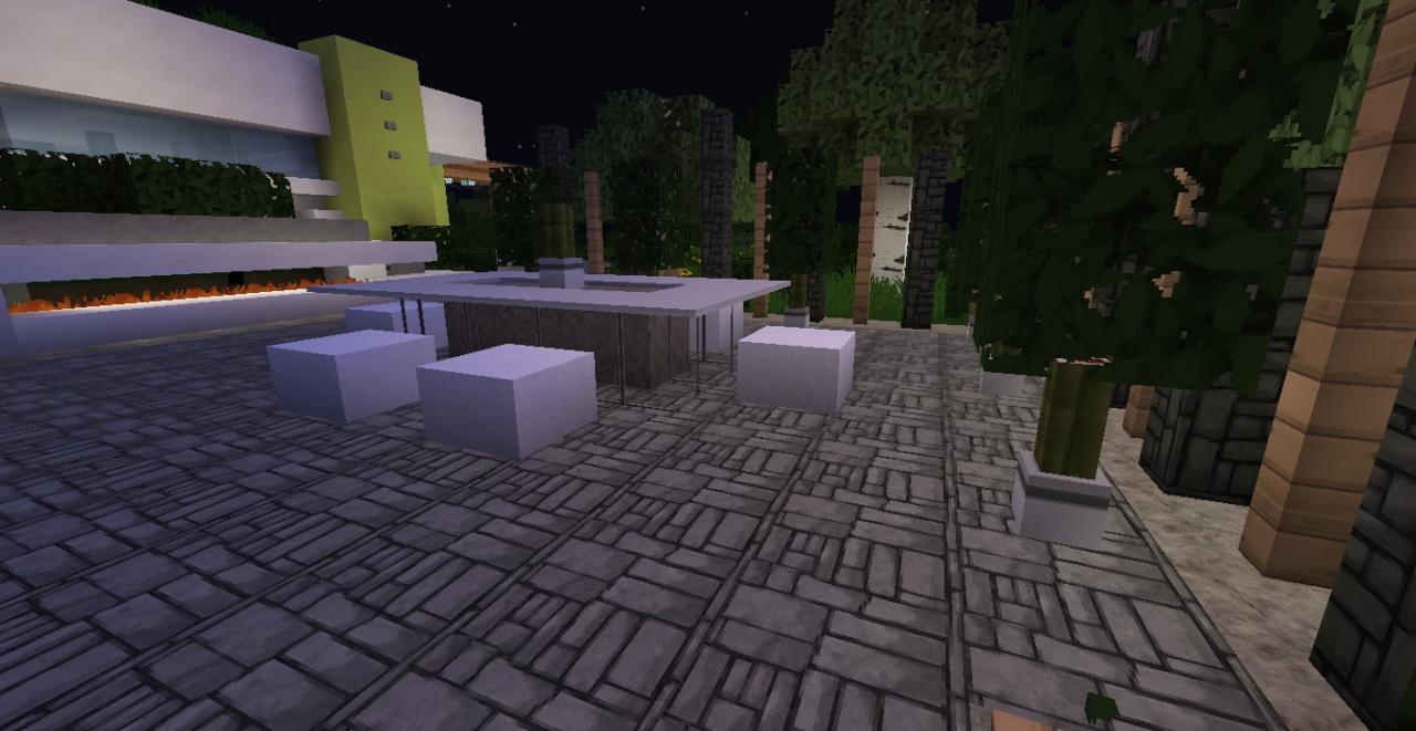 Fluid-A Modern Home Minecraft Map