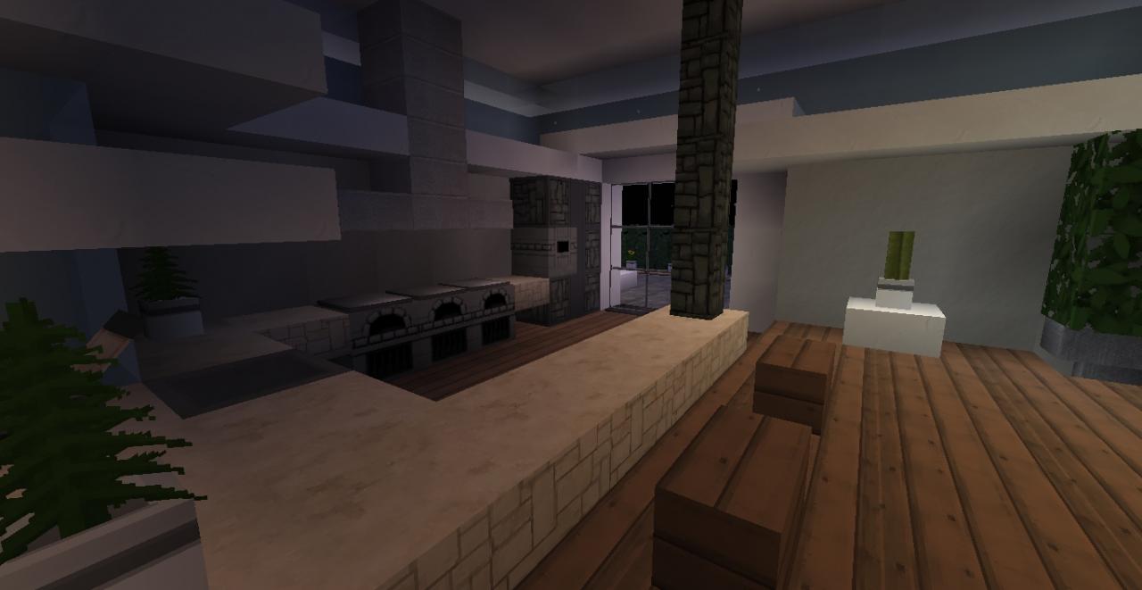 Fluid-A Modern Home Minecraft Map