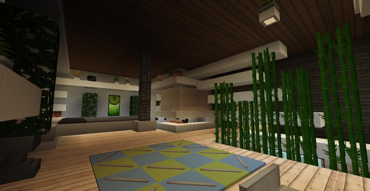 Fluid-A Modern Home Minecraft Map