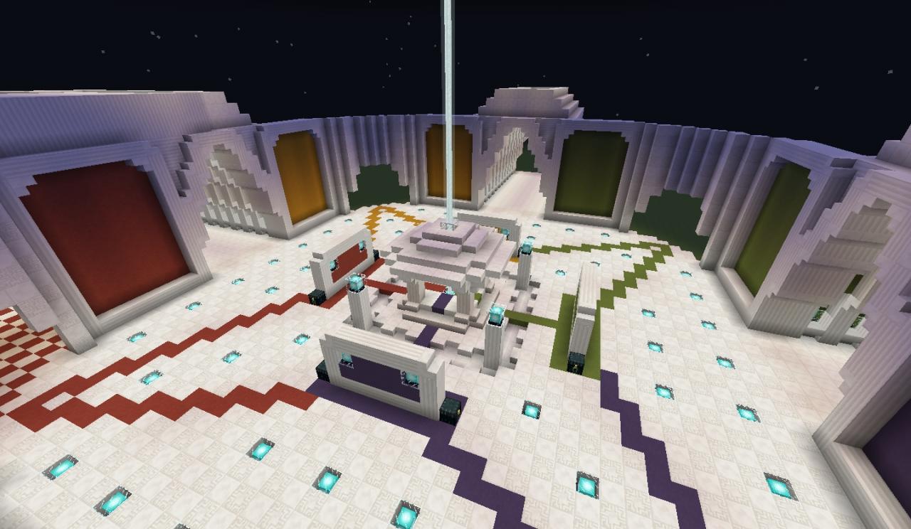 Faction server spawn Minecraft Map