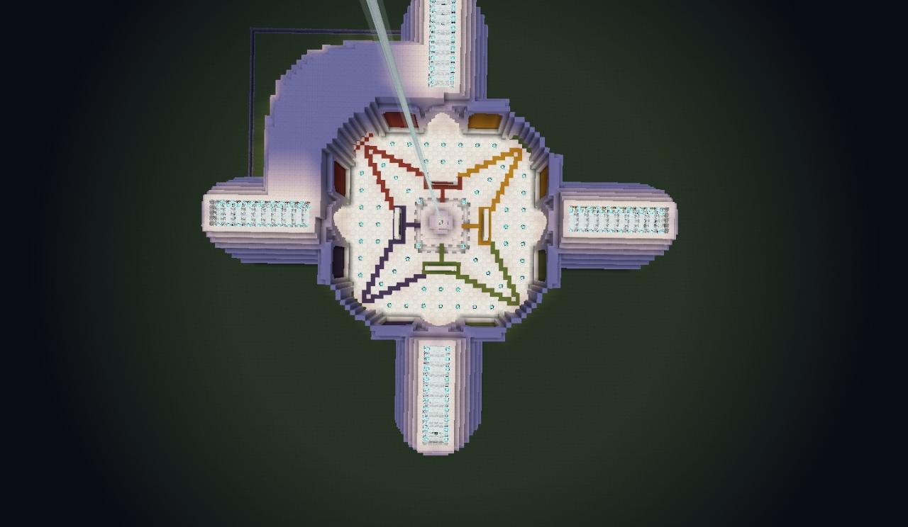 Faction server spawn Minecraft Map