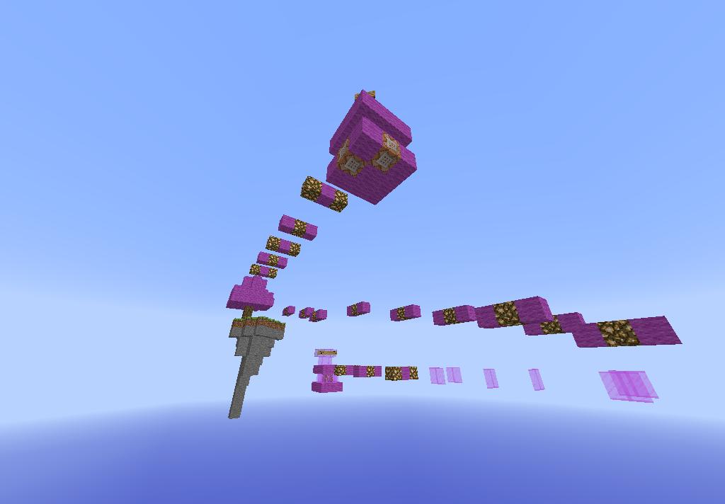 Sprint Wool Parkour Ep.3 - Magenta Wool! Minecraft Map