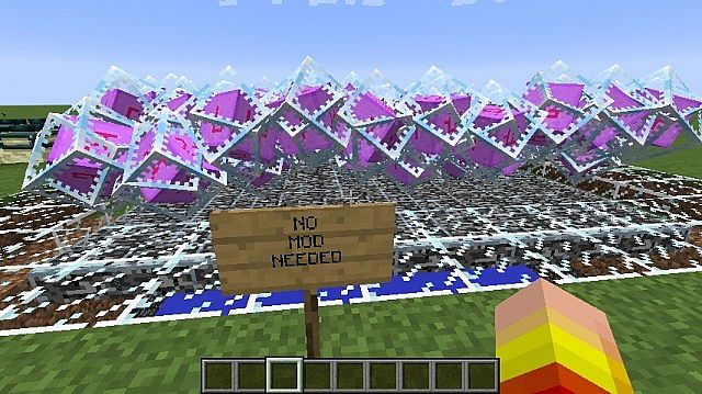 HAVE YOU SEEN AN HALF ENDER CRYSTAL ON EARTH WITH Minecraft Map