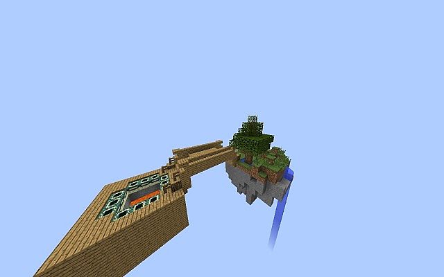Dragon in the sky Minecraft Map