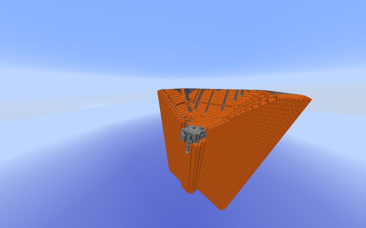 Dragon in the sky Minecraft Map