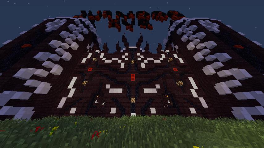 Hell/Nether-Themed Spawn for Doomful PvP Minecraft Map