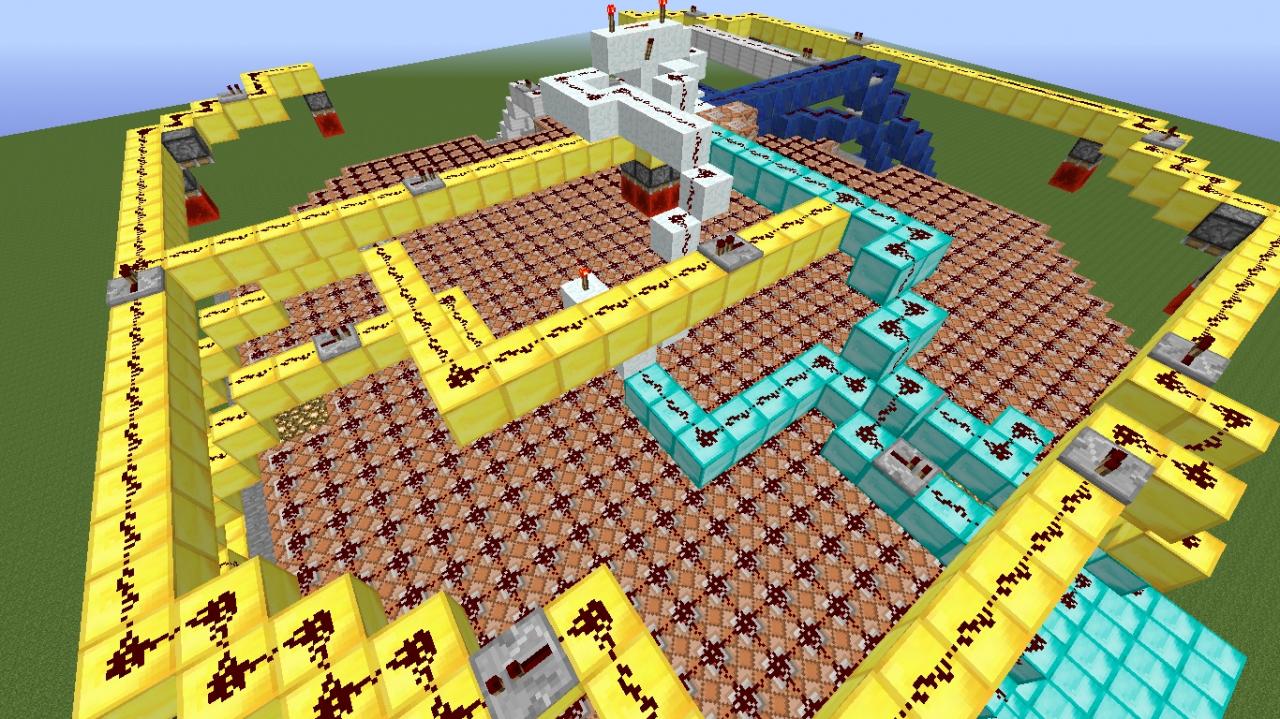 Fully Automatic Spleef Arena 2.0 Minecraft Map