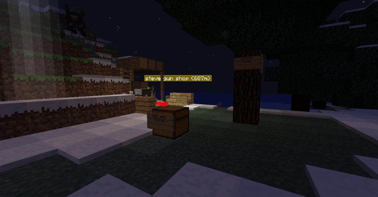 Minecraft hunting map Minecraft Map