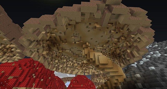 Custom Mushrooms Minecraft Map