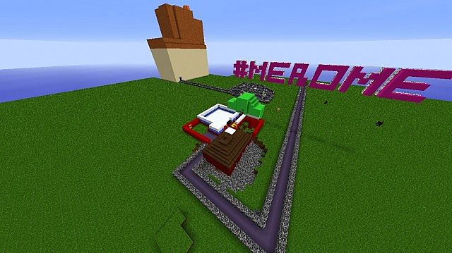 Tainted Meth Race: Start 2 Fin Minecraft Map