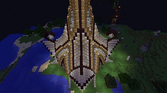 Elven Enchantment Hall Minecraft Map