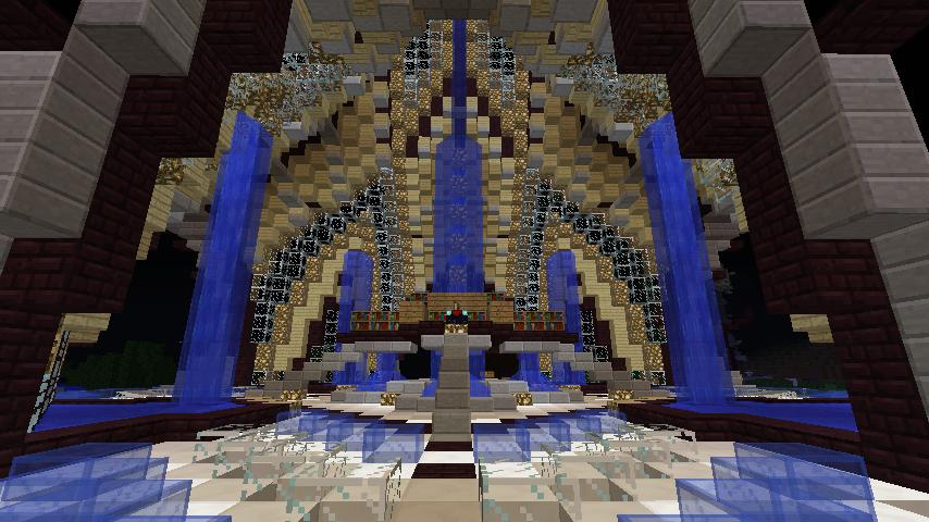Elven Enchantment Hall Minecraft Map