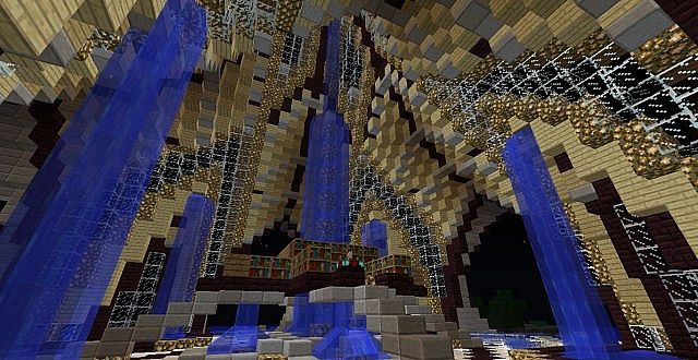 Elven Enchantment Hall Minecraft Map