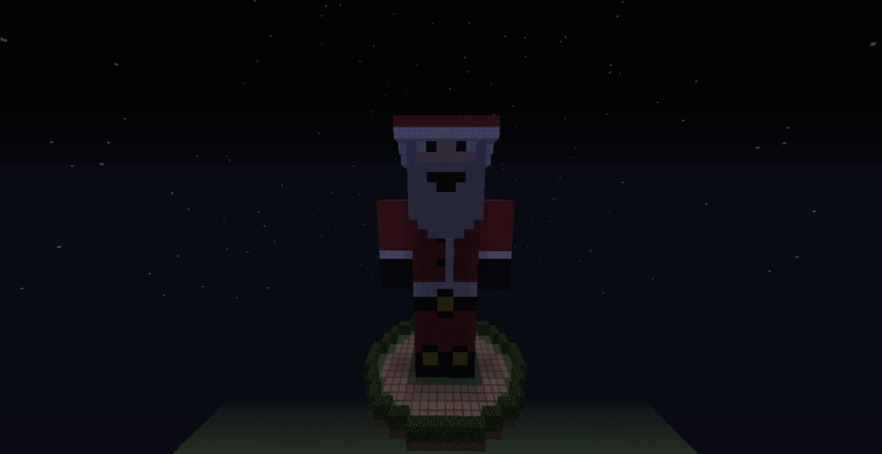 SANTA STATUE Minecraft Map