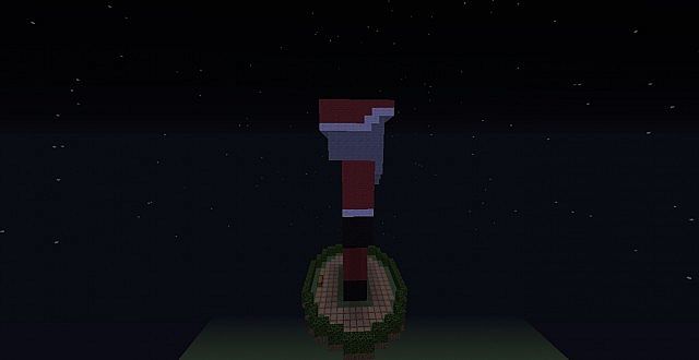 SANTA STATUE Minecraft Map