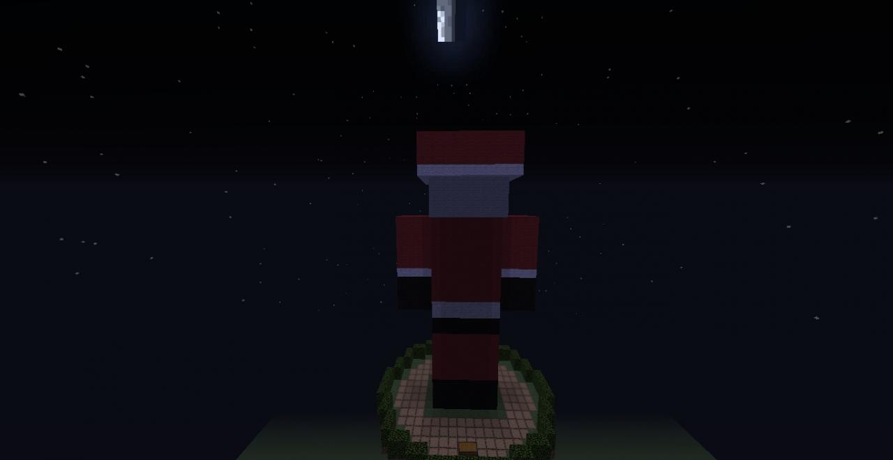 SANTA STATUE Minecraft Map
