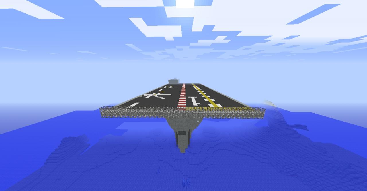 U.S.S. Wasp Minecraft Map