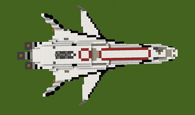 Orbiter spacecraft Minecraft Map