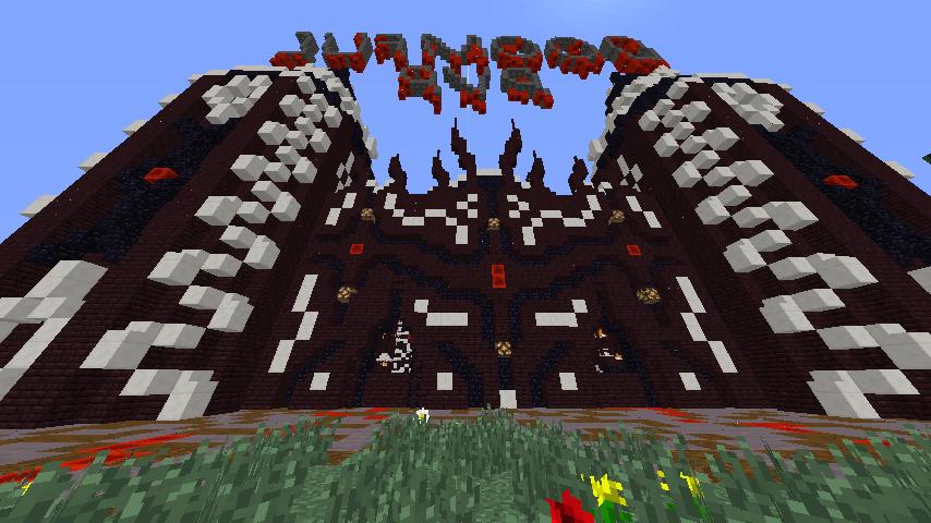 Hell/Nether-Themed Spawn for Doomful PvP Minecraft Map