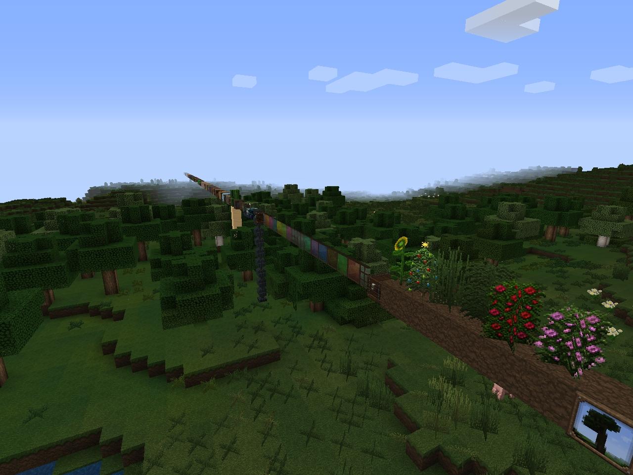 Texture pack test world Minecraft Map